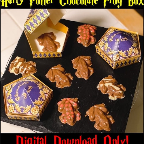 Customisable Chocolate Frog Cards - Etsy