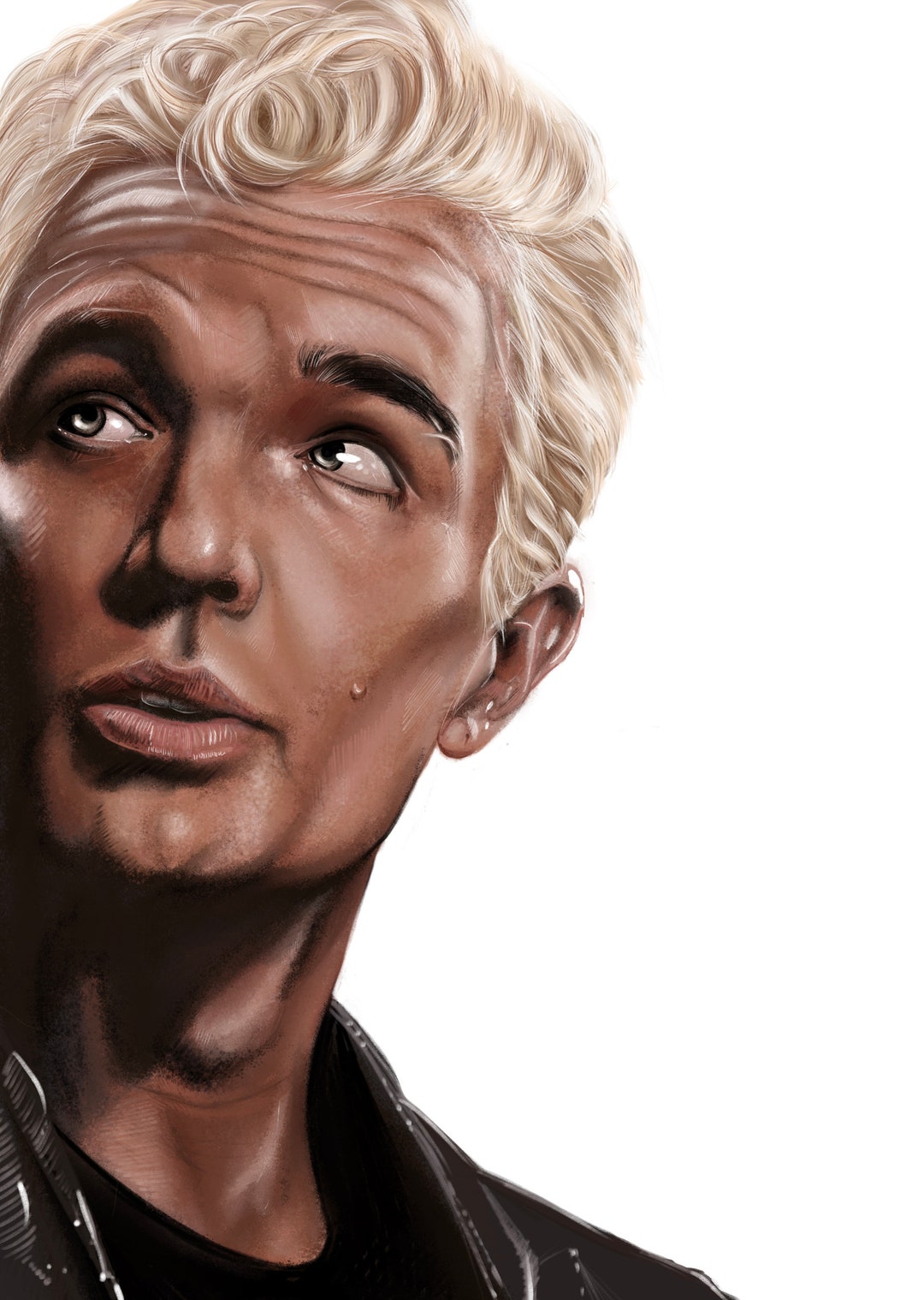 Spike Buffy (fan Art) - Etsy