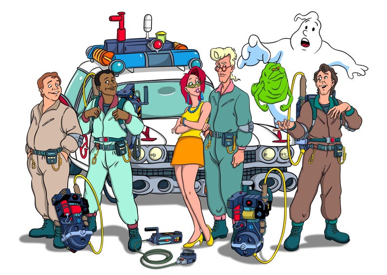 The Real Ghostbusters Character Concept (fan Art) - Etsy