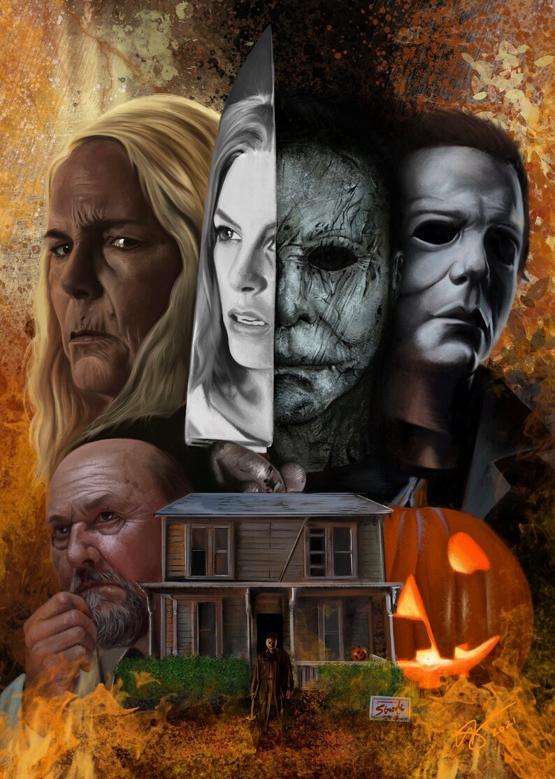 The True Halloween Franchise Fan Art - Etsy