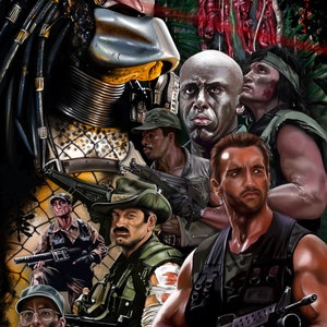 Predator (fan Art) - Etsy