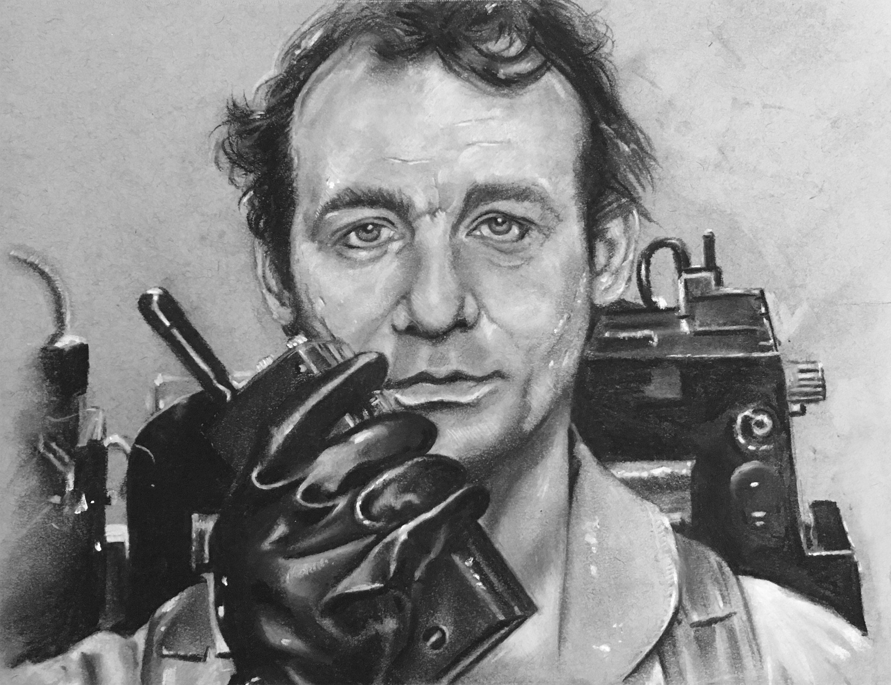 Ghostbusters: Dr Venkman (fan Art) - Etsy