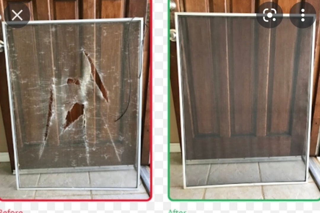 Fibe Glass Window Bug Screen Etsy