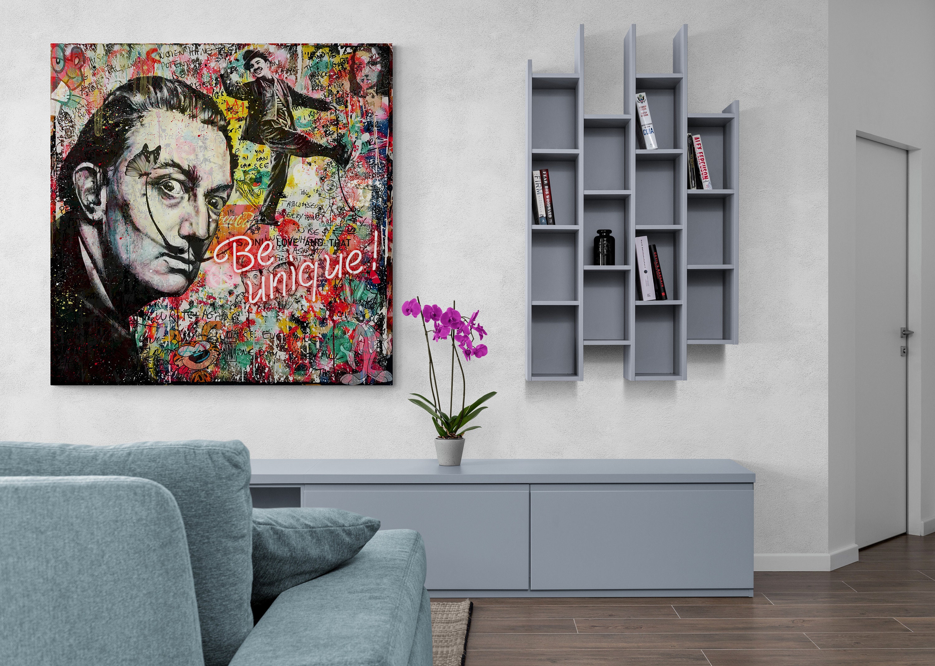 Charlie Chaplin Canvas Art, Comedian Charlie Chaplin Street Iconic ... Charlie Chaplin Canvas Art, Comedian Charlie Chaplin Street Iconic ...