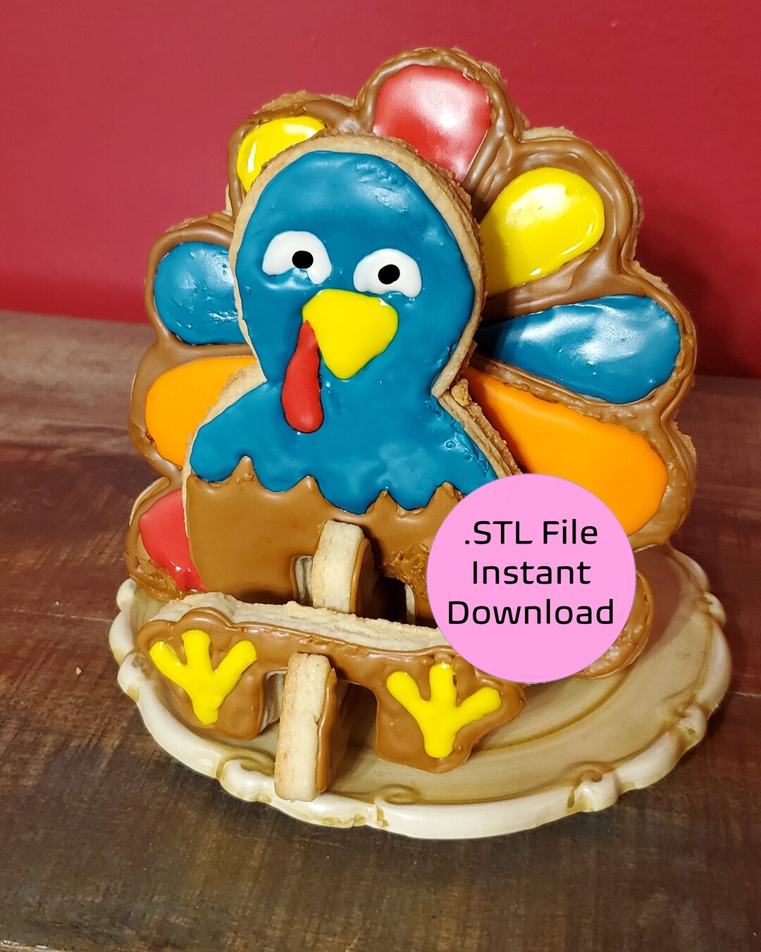 Print Your Own Cookie Cutters - 4 Pc Set STL 3D PRINT FILE 3 ...