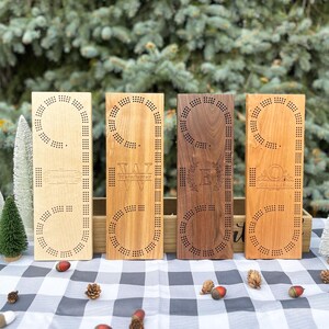 Personalized Monogram Cribbage Board With Peg Storage - Etsy