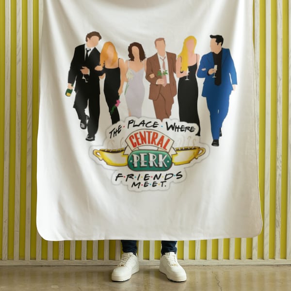 Friends Blanket Tv Show - Etsy