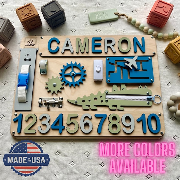 Toddler Activity Board - Etsy