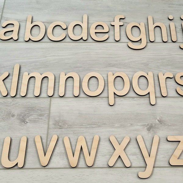 Wooden Letter Set - Etsy