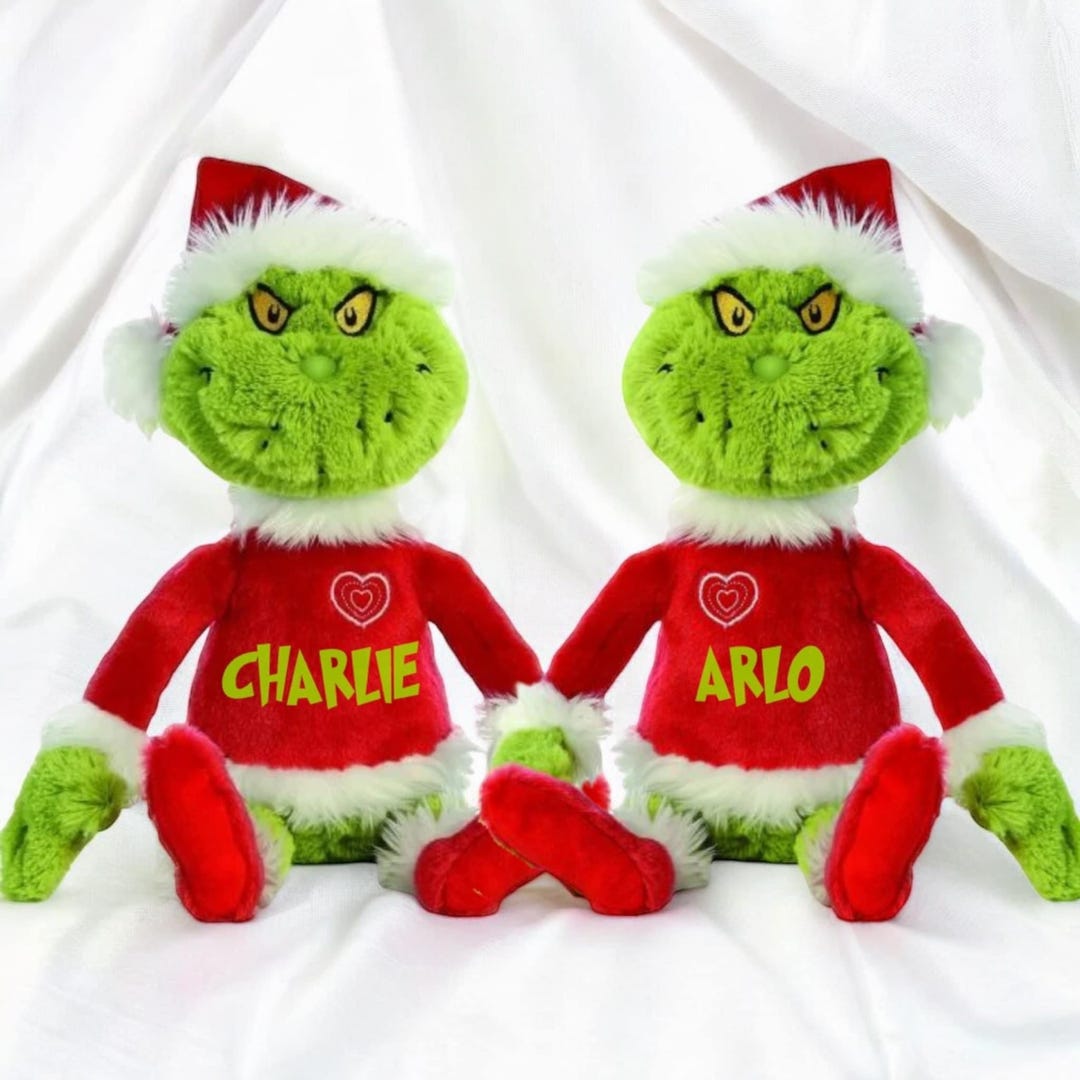Grinch Plush - Etsy