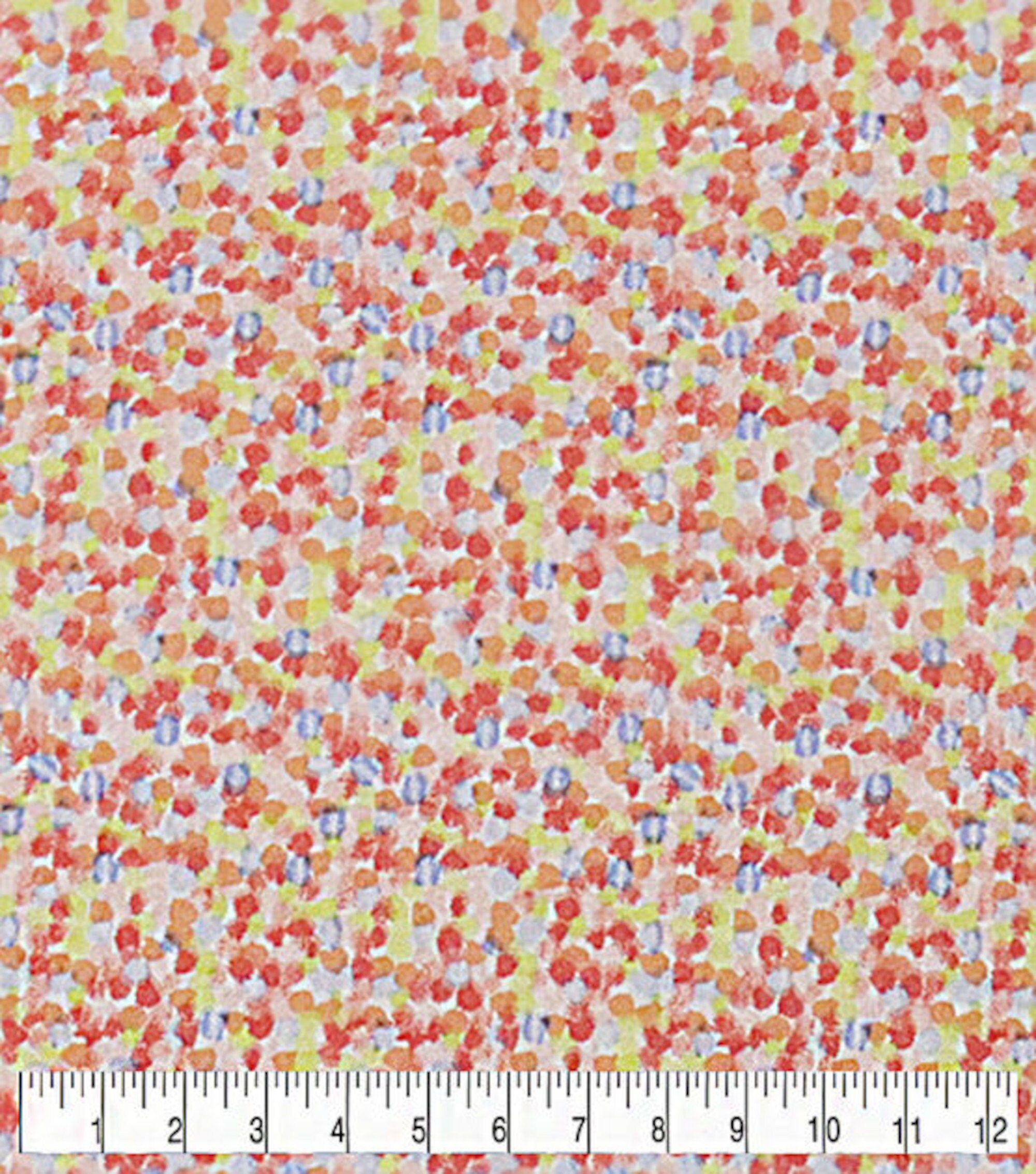 Orange Red Polka Dot Fabric, Dot Cotton Fabric, Polka Dot Quilting Cotton Fabric, 100% Cotton - Etsy