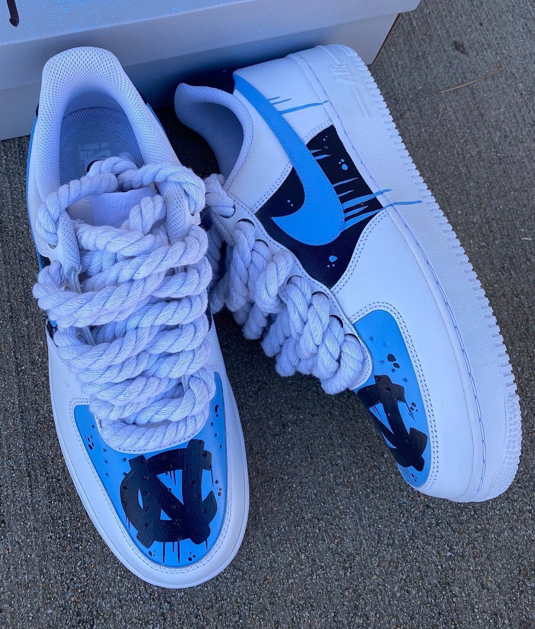 College AF1 Custom - Etsy