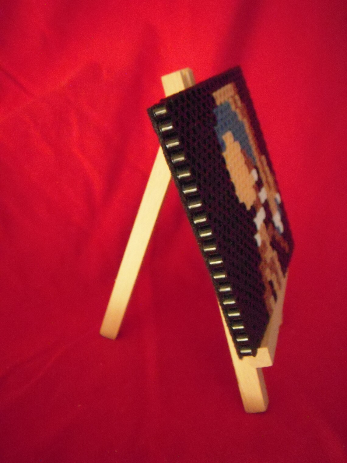 Girl With a Pearl Earring Perler Art With Easel - Etsy