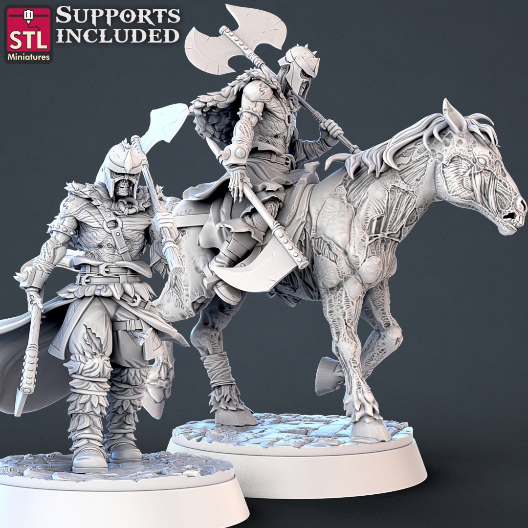 Undead Boss STL Miniatures - Etsy