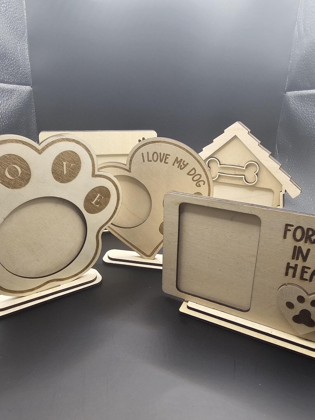 Custom Made Dog Photo Frames 6 to Choose From 3mm Plywood - Etsy