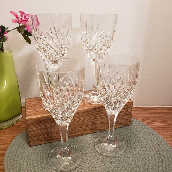 Shannon Crystal Stemware Glasses - Etsy