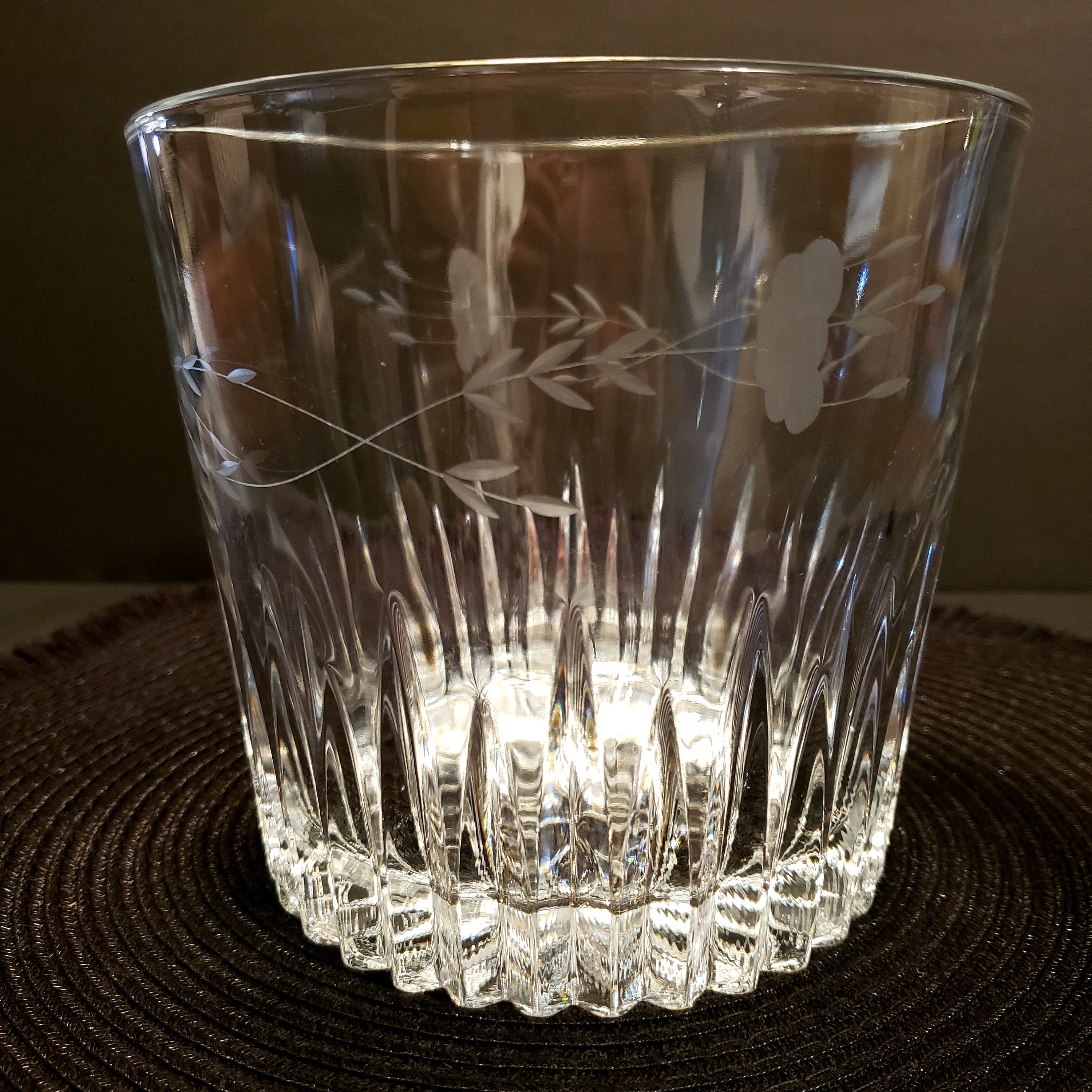 Princess House Crystal Ice Bucket