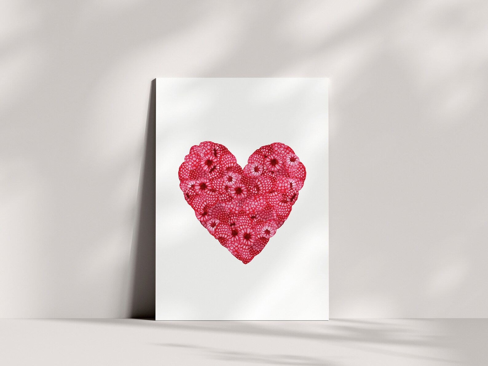 Raspberry Heart Watercolor Clipart, Watercolor Heart Png, Heart Clip ...