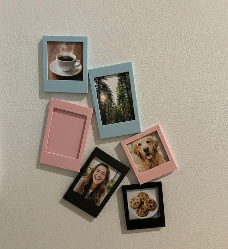 Magnetic Polaroid Frame Set of 6 - Etsy