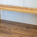 Solid Wood Waterfall Bench Maple, Walnut, Oak Epoxy River Bench Entry ...