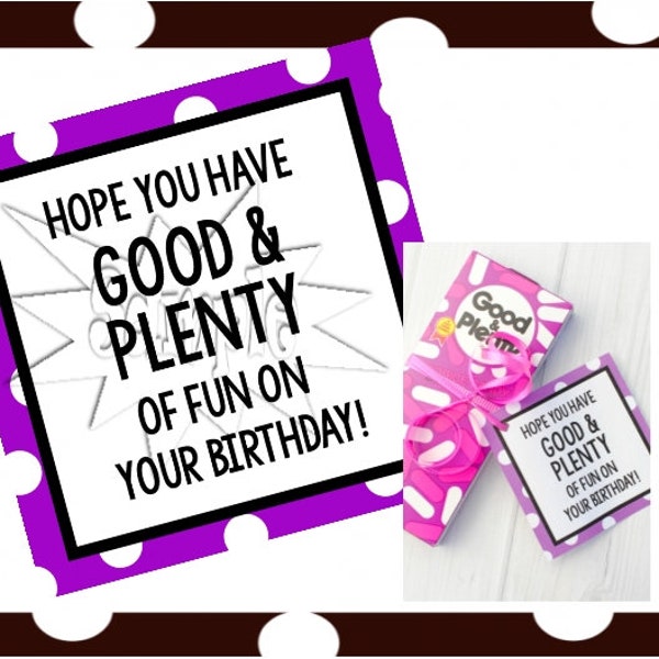 Good and Plenty - Etsy