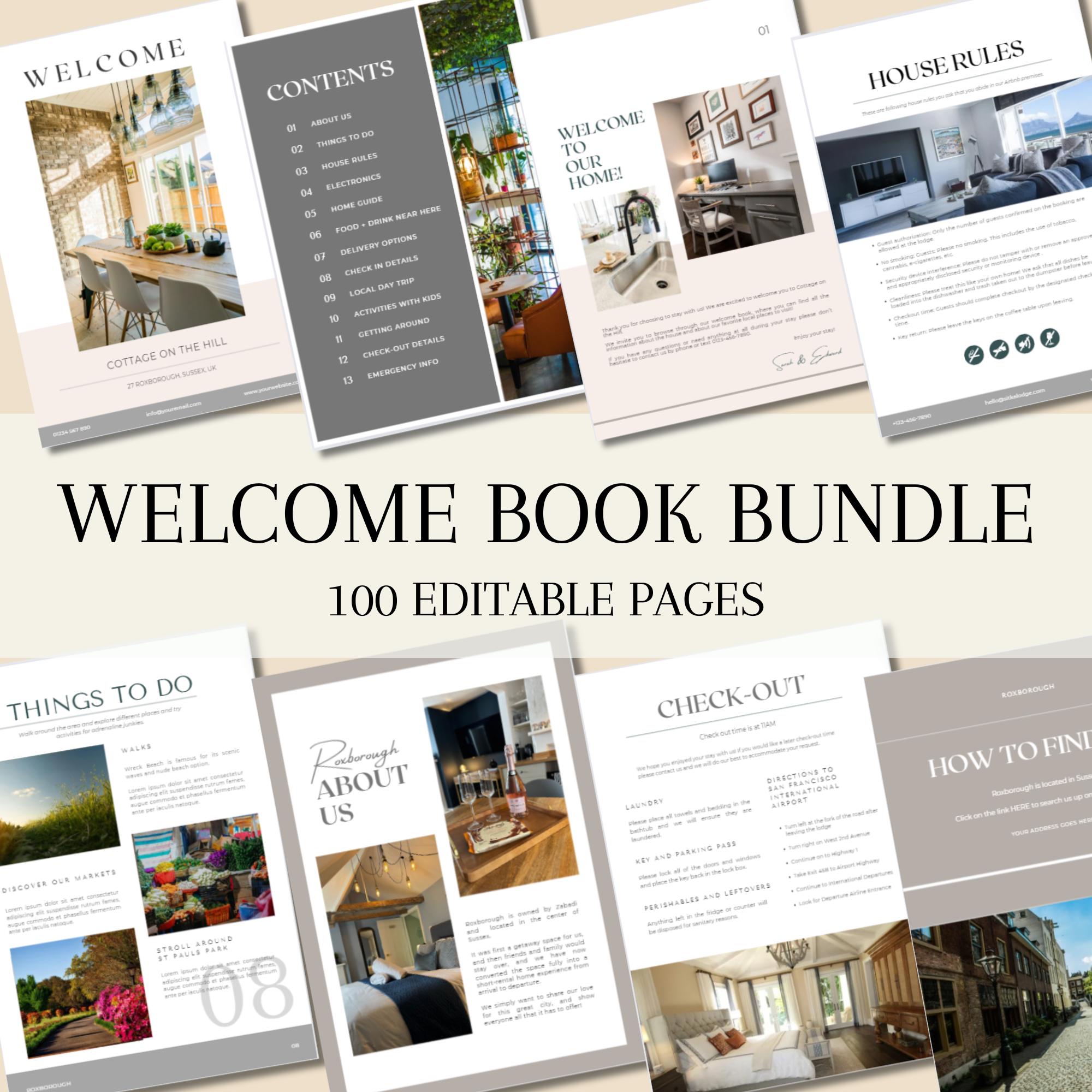 The Ultimate Welcome Guide. Perfect for Airbnb Guests, Tenants or ...