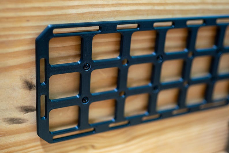 Multi-use MOLLE Panel | Universal Mount for Vehicle, Wall, Camper ...