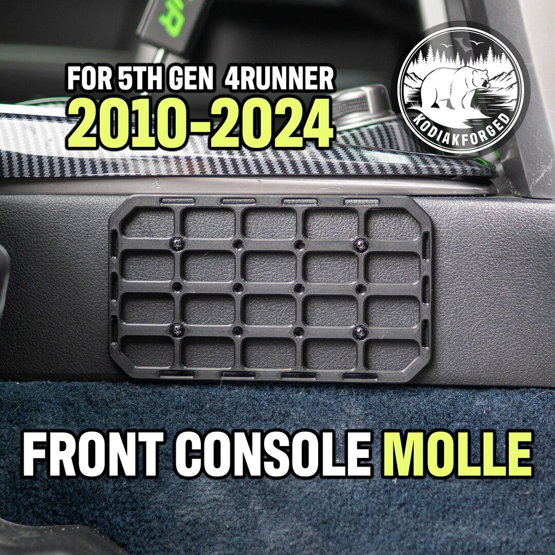 Front Console Molle | for Toyota 4runner | 5th Gen | 3D Printed ASA ...