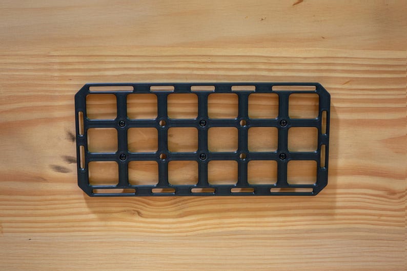 Multi-use MOLLE Panel | Universal Mount for Vehicle, Wall, Camper ...