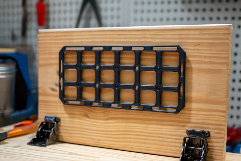 Multi-use MOLLE Panel | Universal Mount for Vehicle, Wall, Camper ...