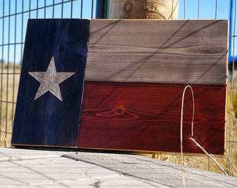 Wood Texas Flag - Etsy