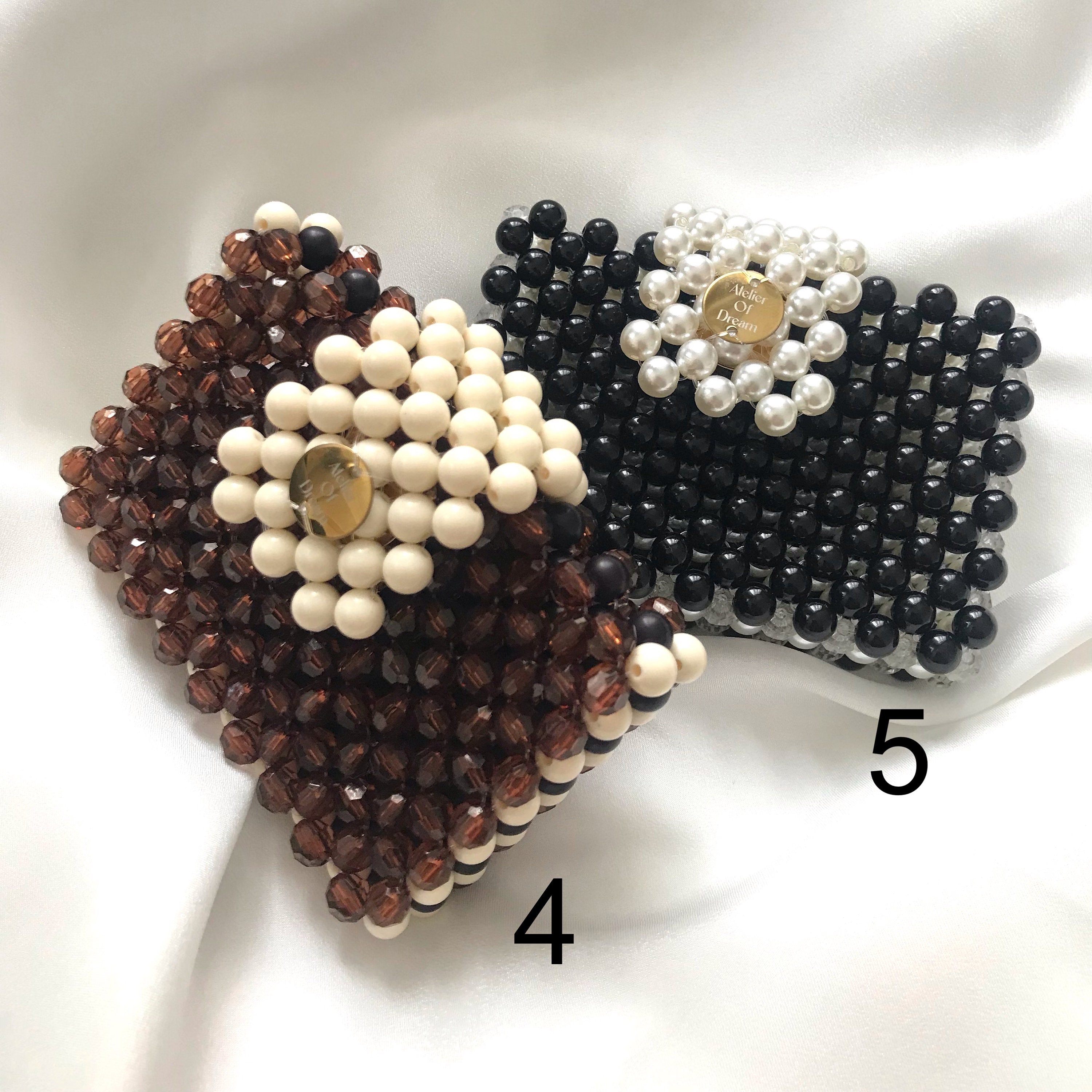 Colourful Beaded Small Womens Wallet With Bead, Mini Cute Wallet ...