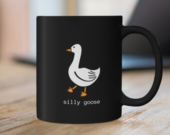 Certified Silly Goose Funny Meme and Tiktok 11 Oz Ceramic Coffee Tea ...