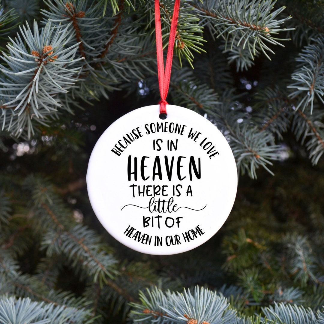 Memorial Bauble Christmas Memory Bauble Remembrance Christmas Ornament ...