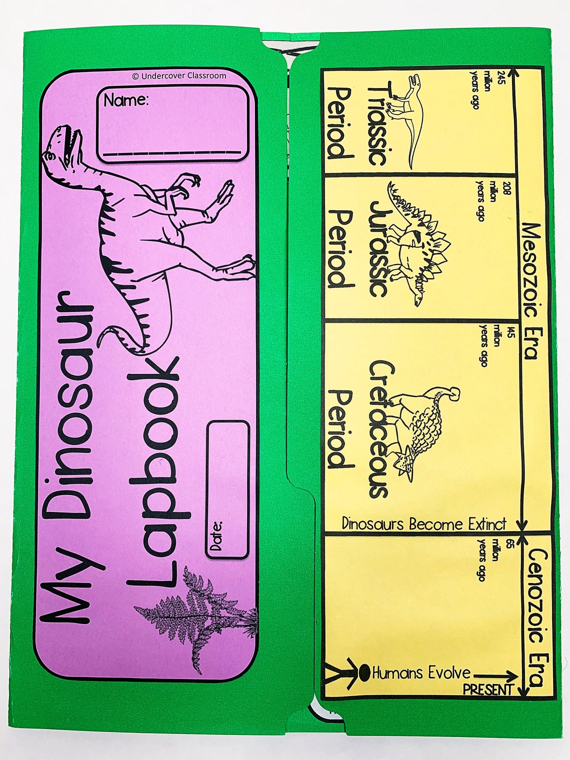 Dinosaur Lapbook Template Dinosaur Reading Passages Dinosaur Poster ...