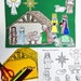 Christmas Lapbook Teach Religious Christmas Story Baby Jesus Homeschool ...