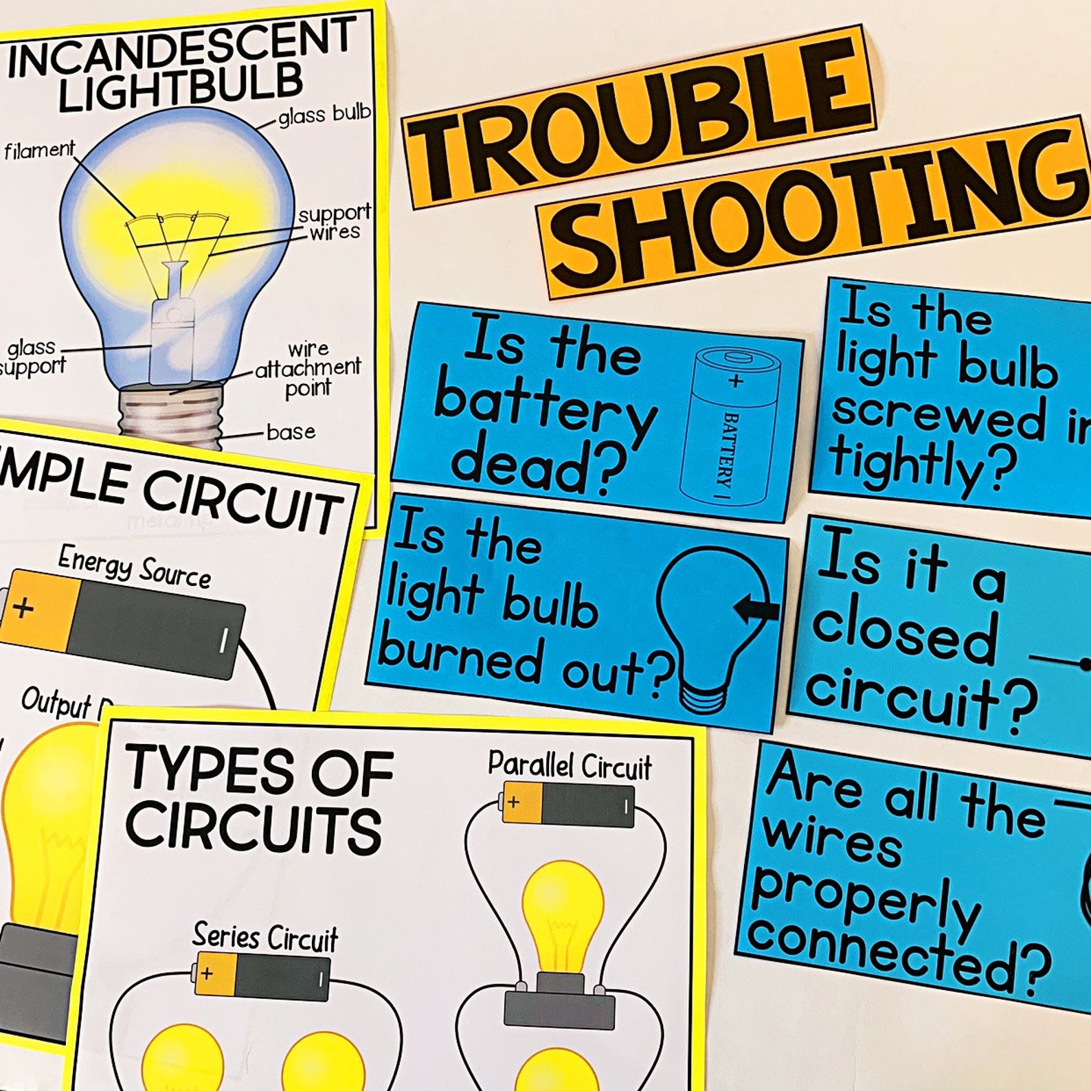 Electricity Lapbook Template Teach Electricity Reading Passages ...