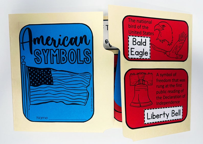 American Symbols Lapbook Teach U.S. Symbols Passages Homeschool ...