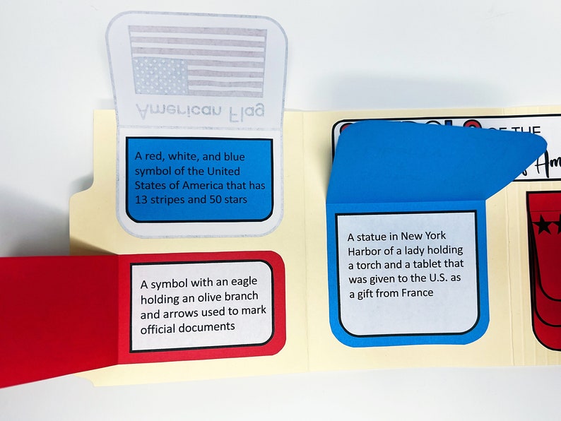 American Symbols Lapbook Teach U.S. Symbols Passages Homeschool ...