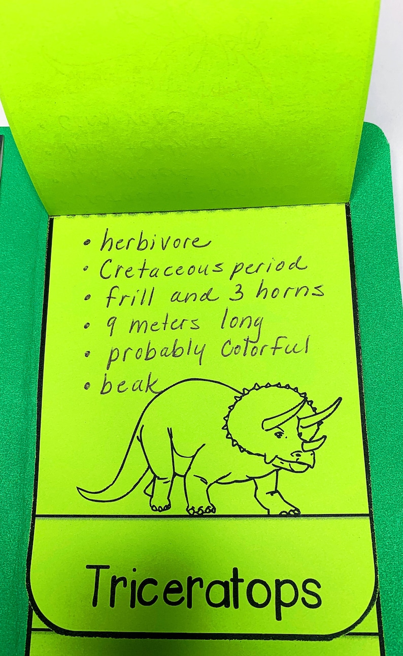 Dinosaur Lapbook Template Dinosaur Reading Passages Dinosaur Poster ...