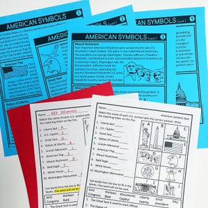 American Symbols Lapbook Teach U.S. Symbols Passages Homeschool ...