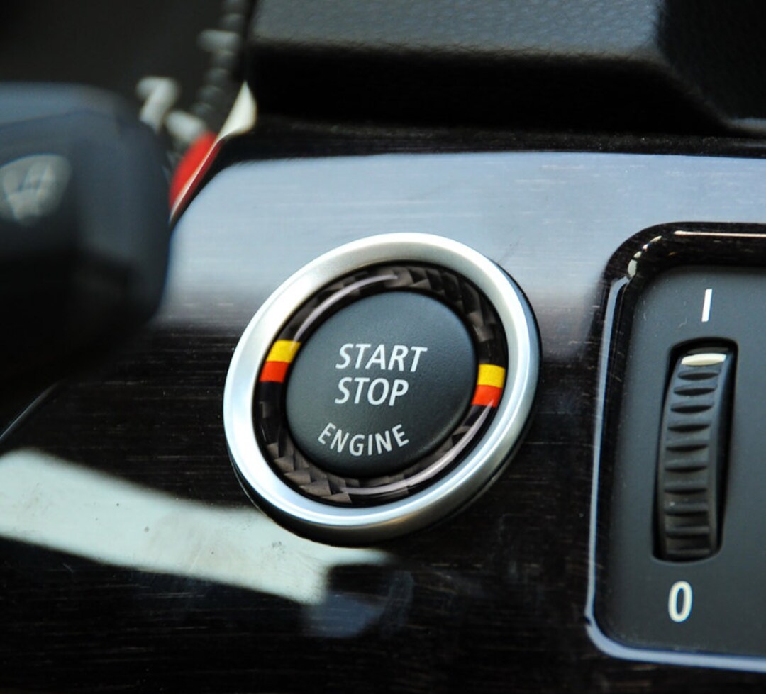 BMW Carbon 5D Ring Decoration Start Stop Cover E90 E92 E93 E98/Z4 - Etsy