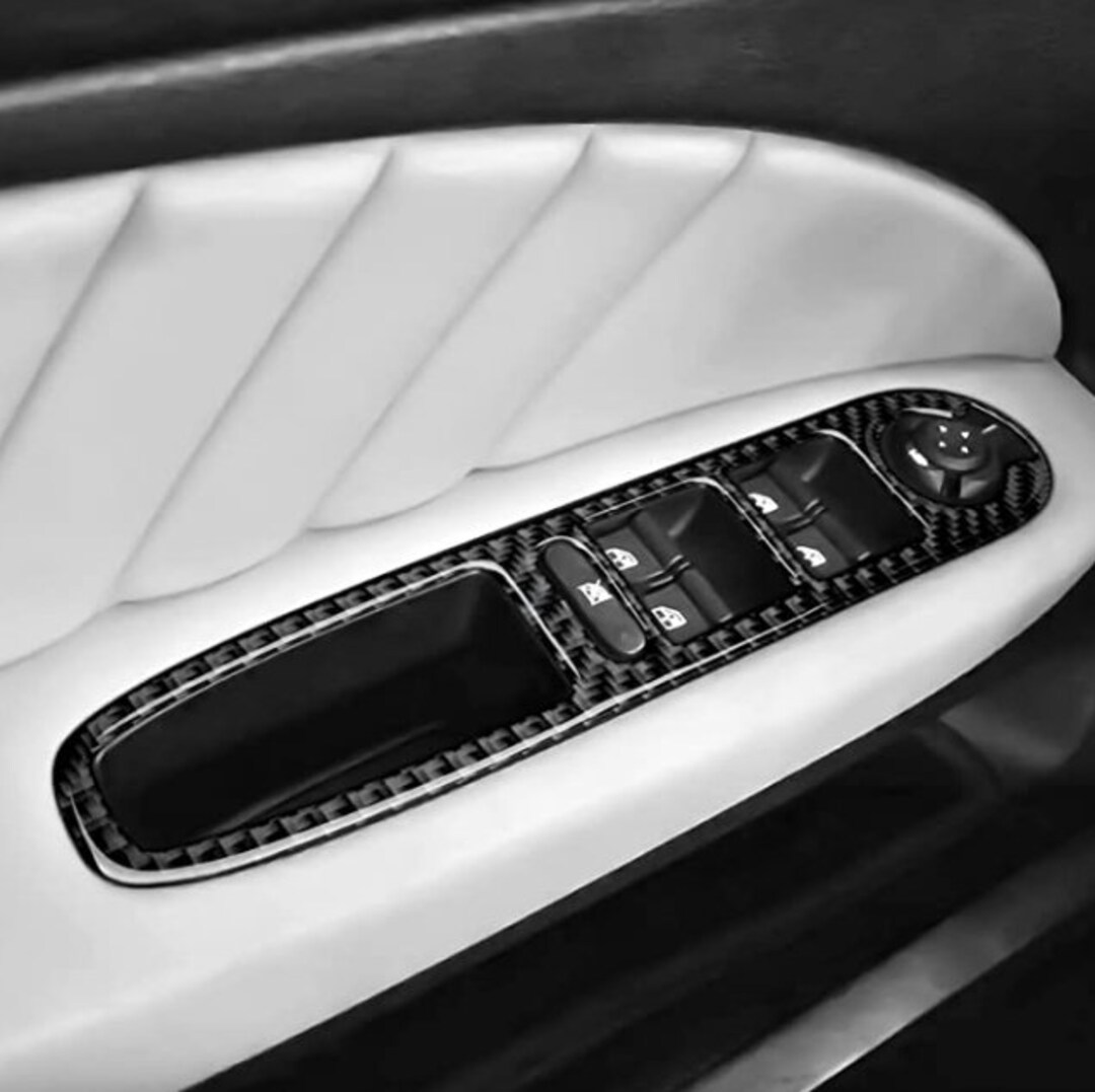 4pcs ALFA ROMEO 159 Car Window Switch Carbon Fiber Cover 3D - Etsy