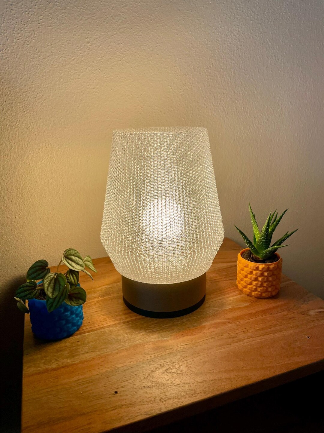 LED Lamp 3D Printing Bedside Lamp 3D Printed Minimalist Lamp Modern ...