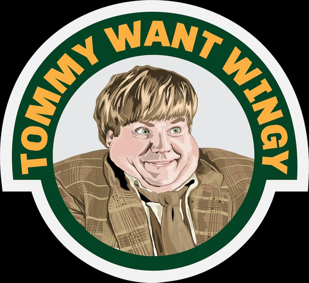 Tommy Boy Sticker- Tommy Want Wingy - Etsy