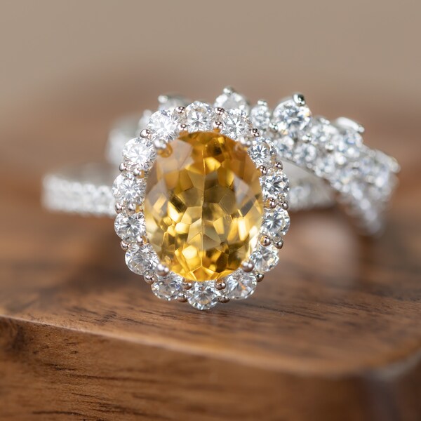 November Birthstone Ring - Etsy