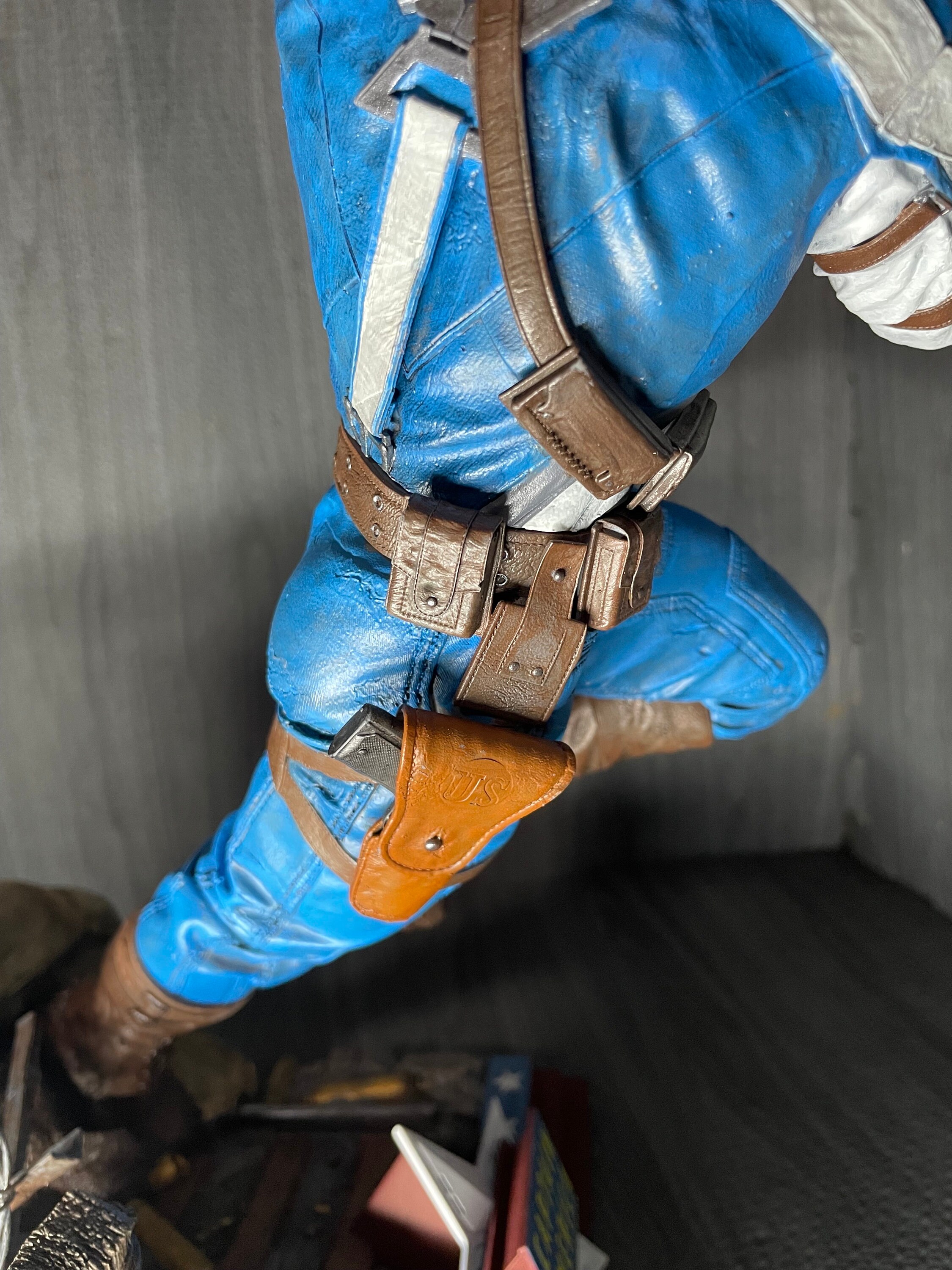 Captain America Statue 18 In. - Marvel Statue Fan Art - Etsy