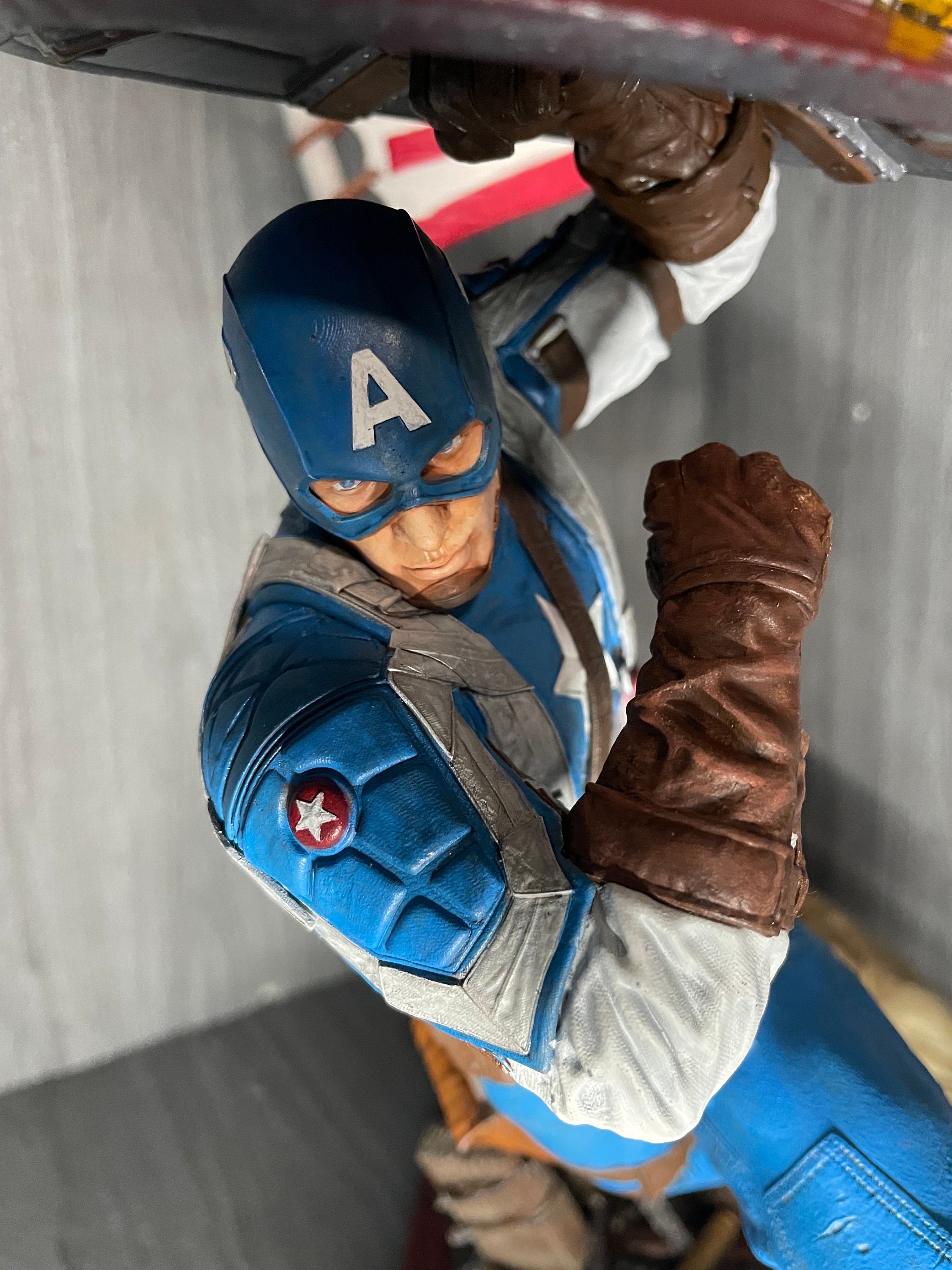 Captain America Statue 18 In. Marvel Statue - Etsy