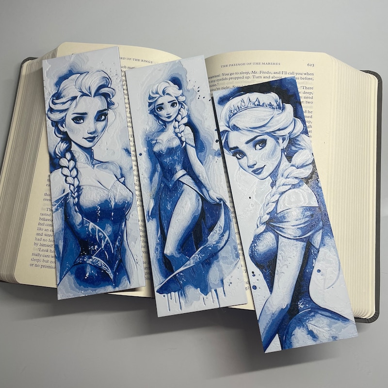 Frozen Bookmarks - Etsy