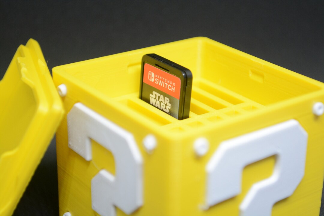 Mario Question Mark Nintendo Switch Game Box - Etsy